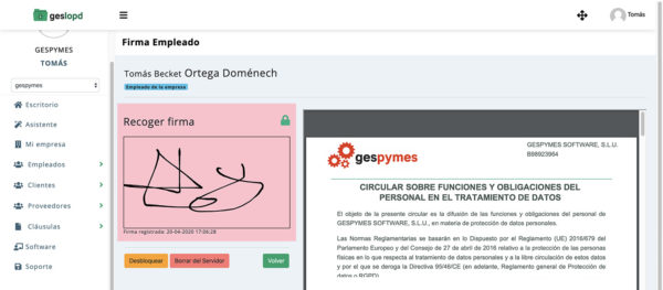 Software LOPD. Programa gestion LOPD. Herramienta LOPD